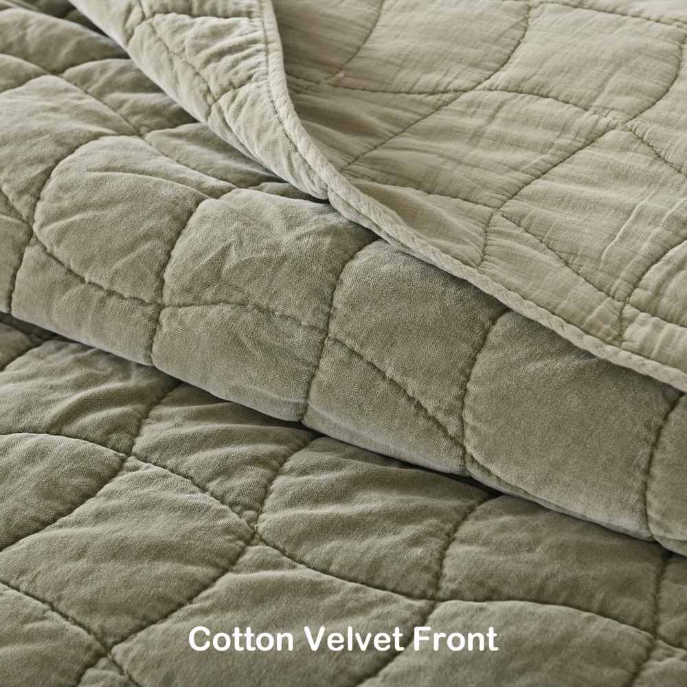 Cotton Velvet Cloud Quilt – HORIMOTE HOME