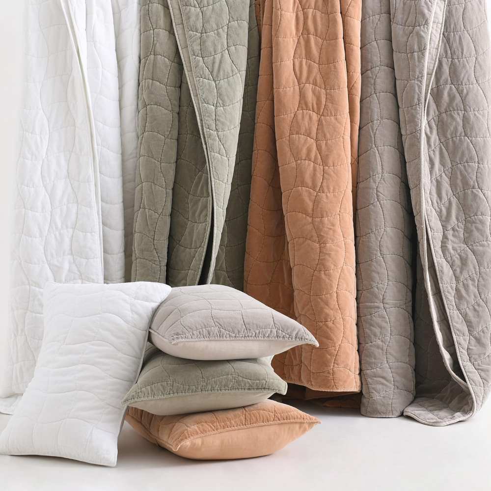 Cotton Velvet Cloud Quilt – HORIMOTE HOME
