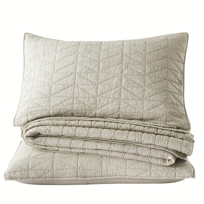 Stone Washed Quilt Set – HORIMOTE HOME