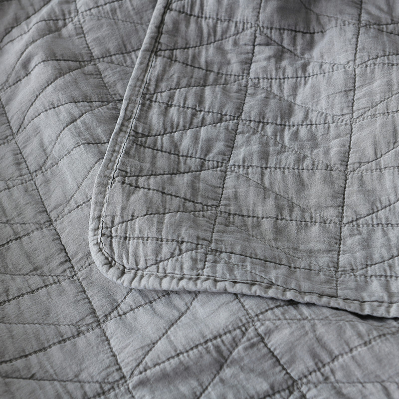 Stone Washed Quilt Set – HORIMOTE HOME